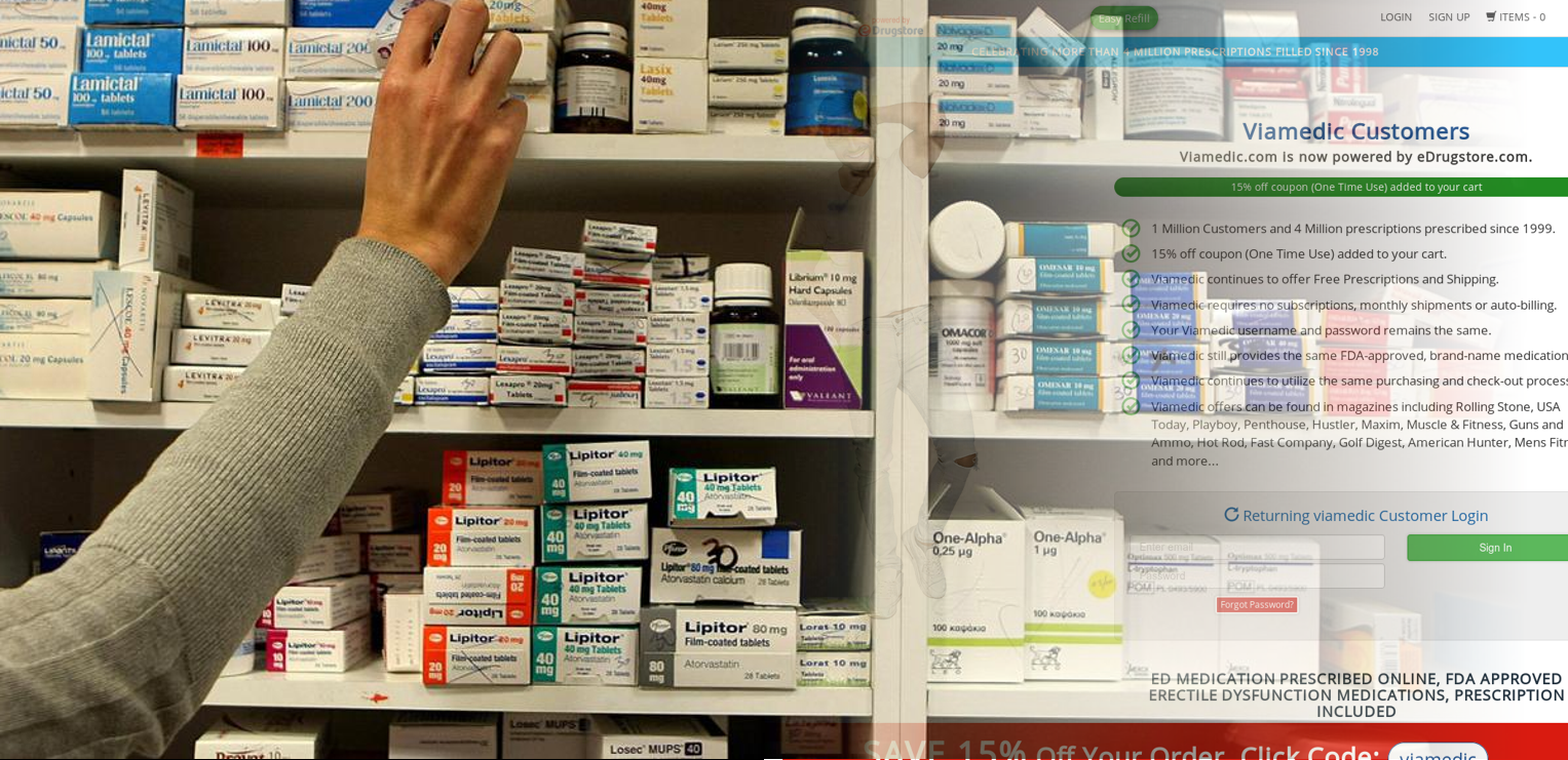 Medsmex.com Review - A Rogue Pharmacy With Negative Reviews | Raremark